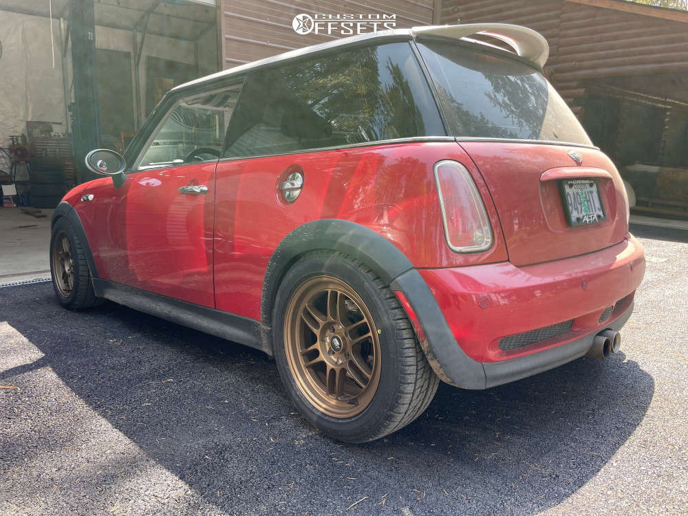 2006 Mini Cooper with 16x7 25 MST Suzuka and 205/50R16 Falken Ziex ...
