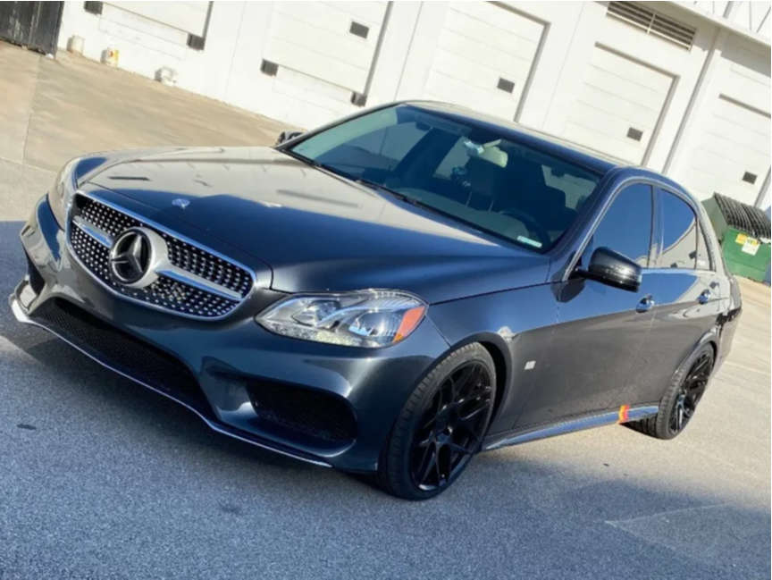 2014 Mercedes-Benz E350 with 19x8.5 35 Aodhan Aff2 and 235/35R19 ...