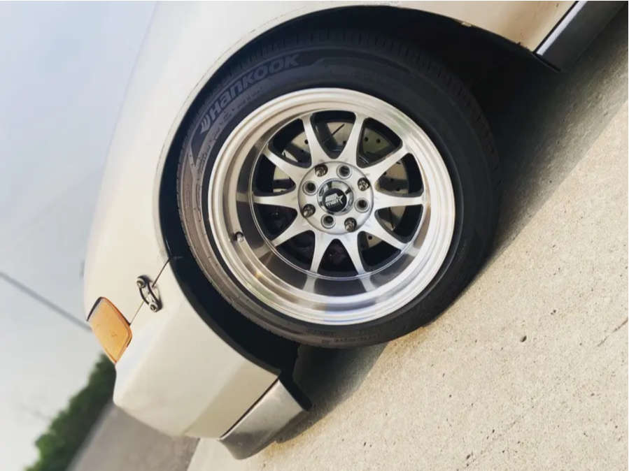 1996 Honda Accord with 15x9 0 MST Mt11 and 195/50R15 Hankook Ventus V2 Concept 2 and Coilovers ...