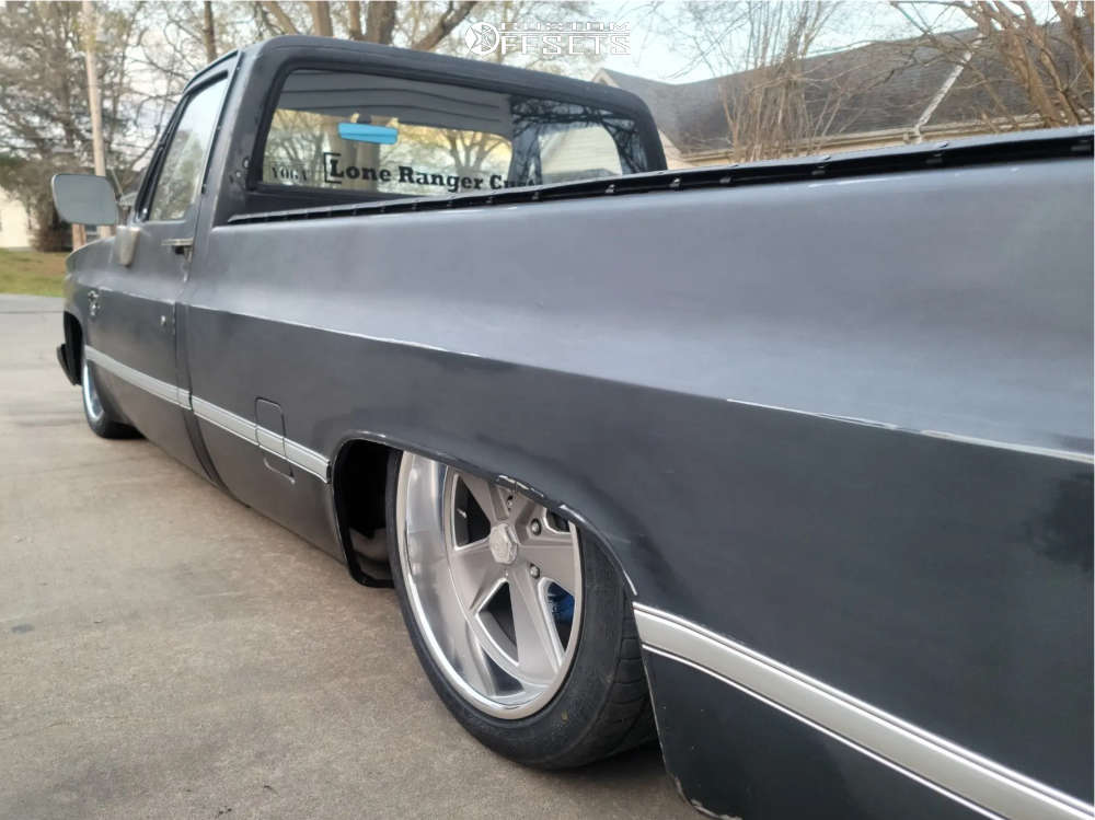 1984 Chevrolet C10 with 20x8 1 US Mags Roadster and 245/40R20 Vercelli ...