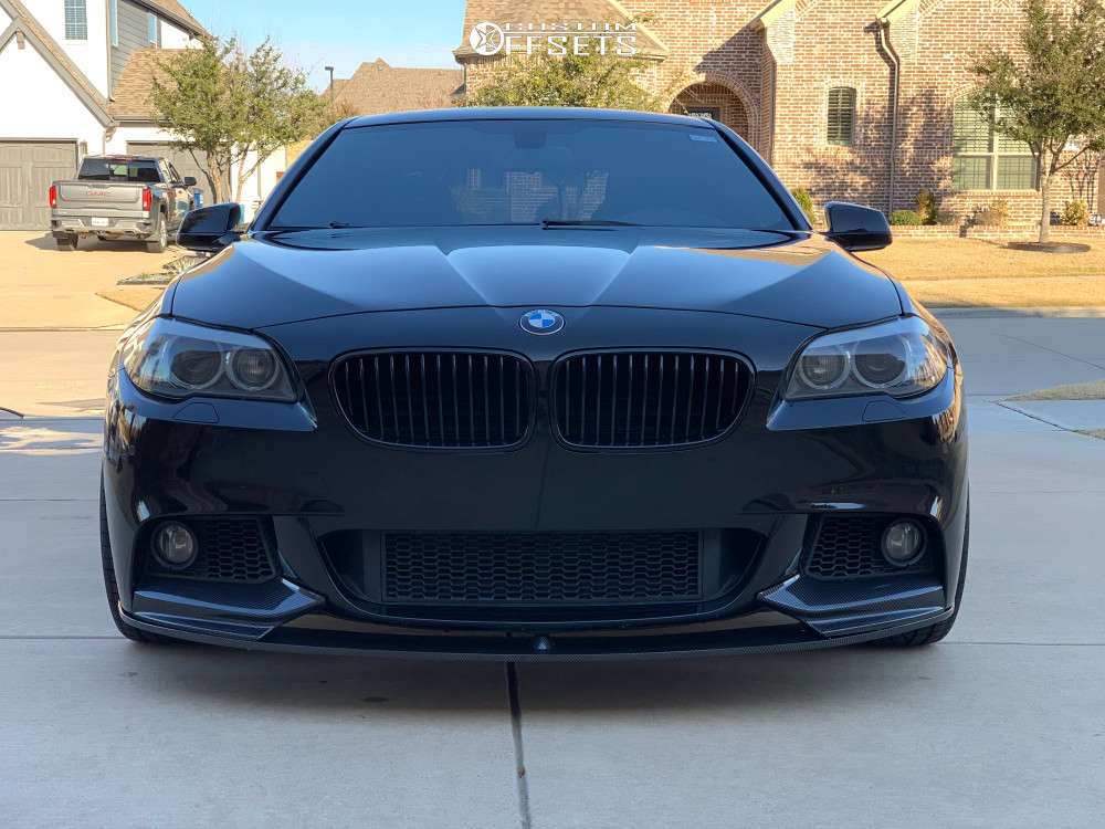 2013 BMW 535i with 20x8.5 30 JNC Jnc005 and 245/35R20 Continental ...