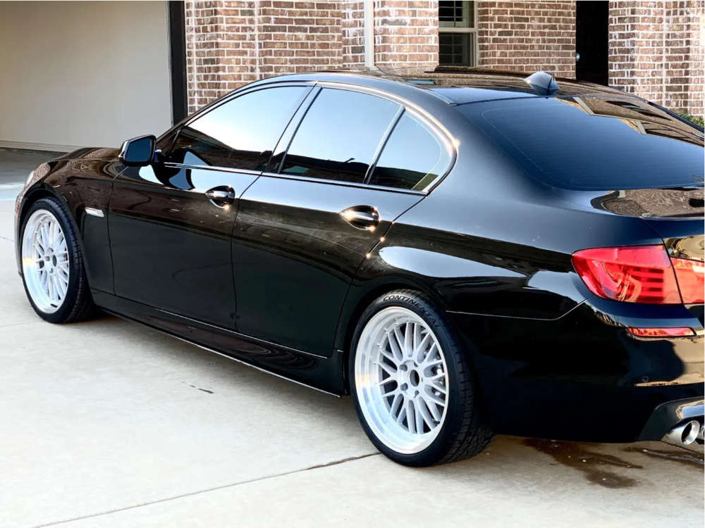 2013 BMW 535i with 20x8.5 30 JNC Jnc005 and 245/35R20 Continental ...
