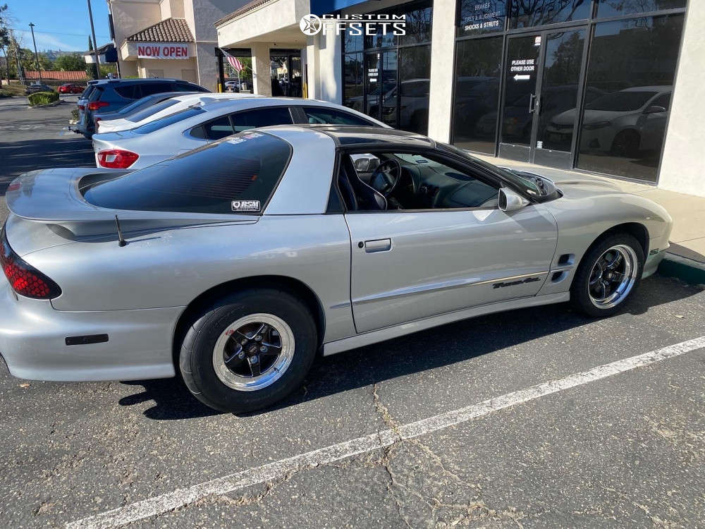 2000 Pontiac Firebird with 17x7 5 Weld Racing S71 and 245/40R17 Nitto ...