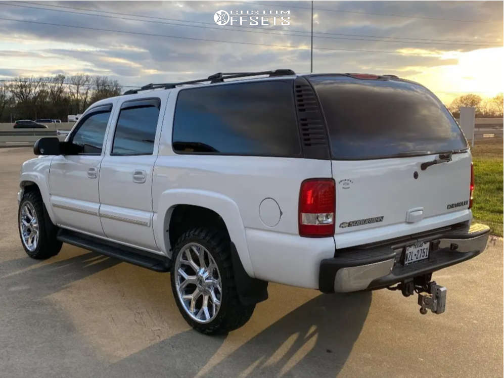 2003 Chevrolet Suburban 2500 with 22x10 10 RBP 88r and 285/45R22 Atturo ...