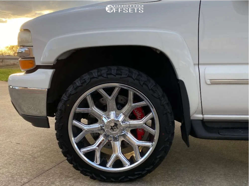 2003 Chevrolet Suburban 2500 with 22x10 10 RBP 88r and 285/45R22 Atturo ...