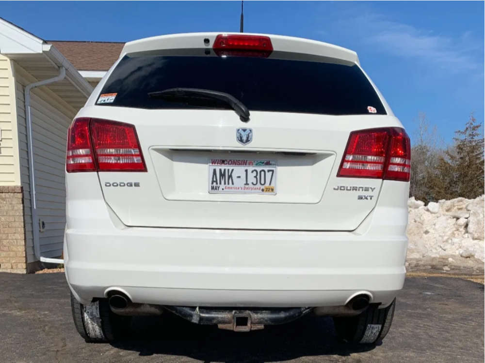 2010 Dodge Journey with 17x8 40 Voxx Nova and 225/65R17 Michelin ...