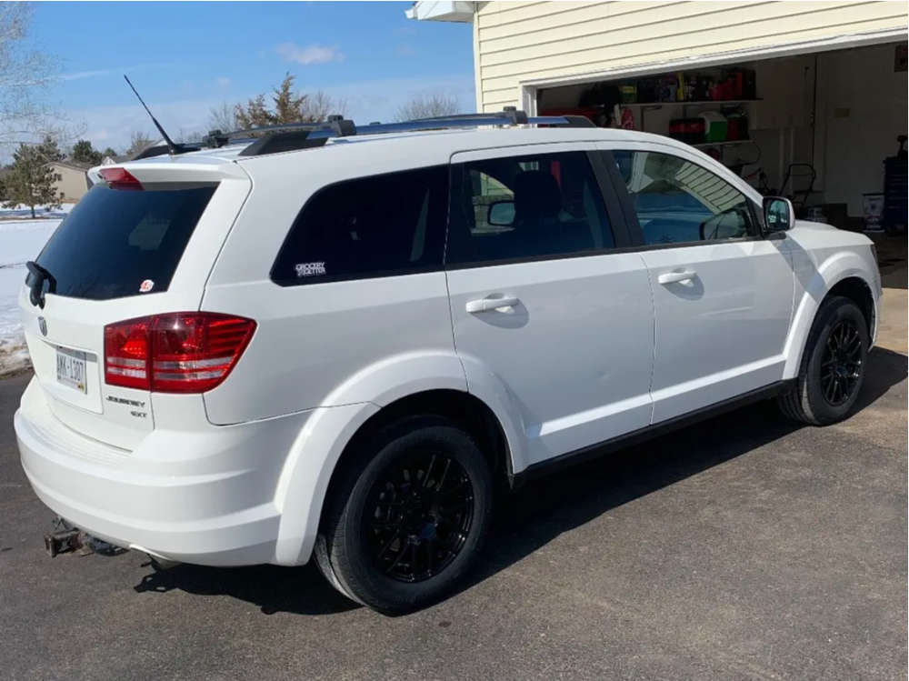 2010 Dodge Journey with 17x8 40 Voxx Nova and 225/65R17 Michelin ...