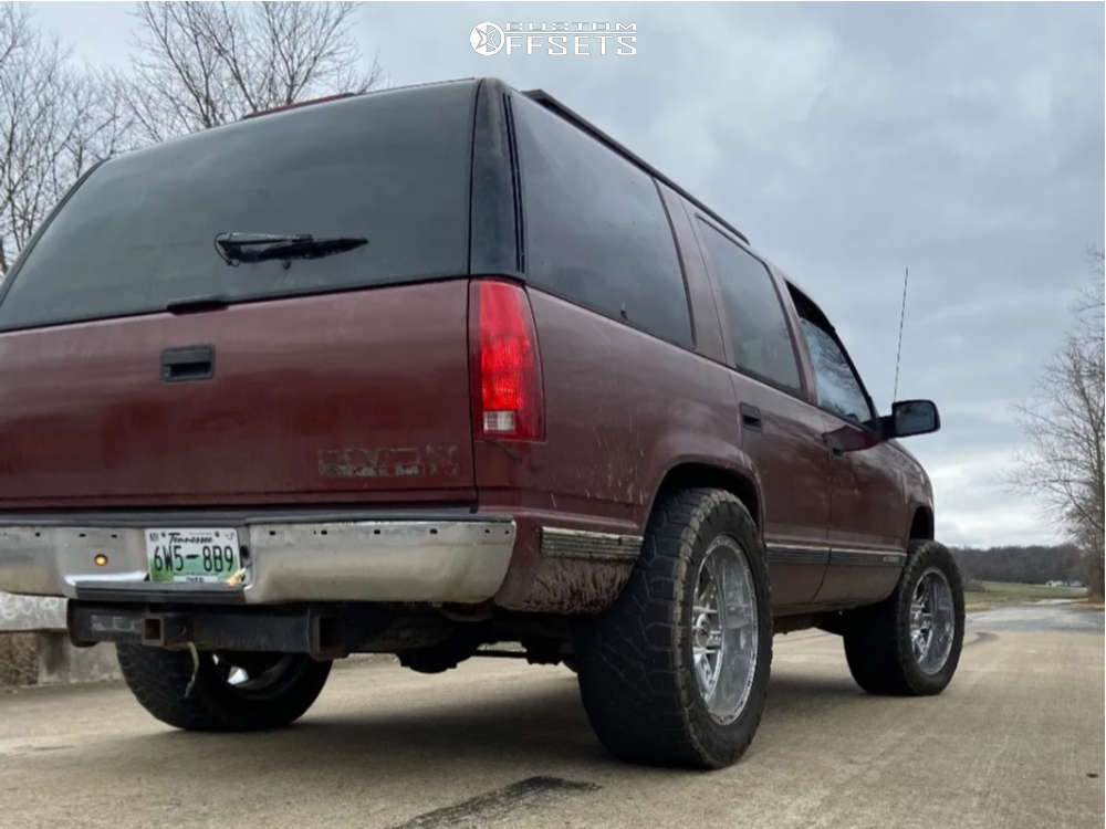 1998 Chevrolet Tahoe with 20x10 -24 XD Diesel and 33/12.5R20 Nitto ...