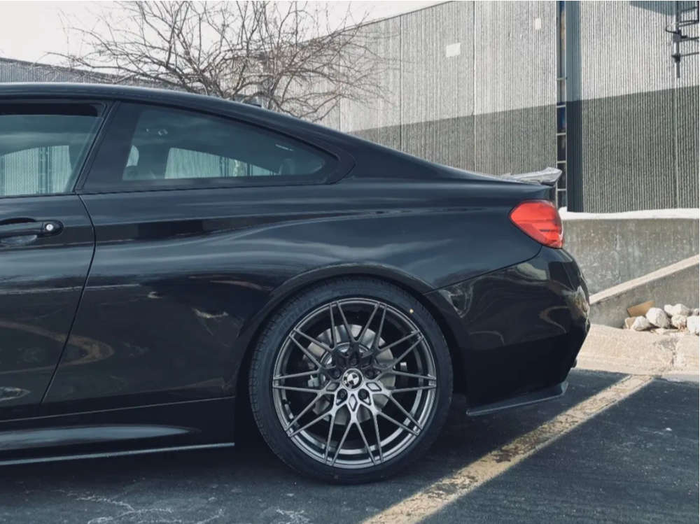 2014 BMW 435i XDrive with 19x9.5 50 VMR V801 and 255/35R19 Westlake ...