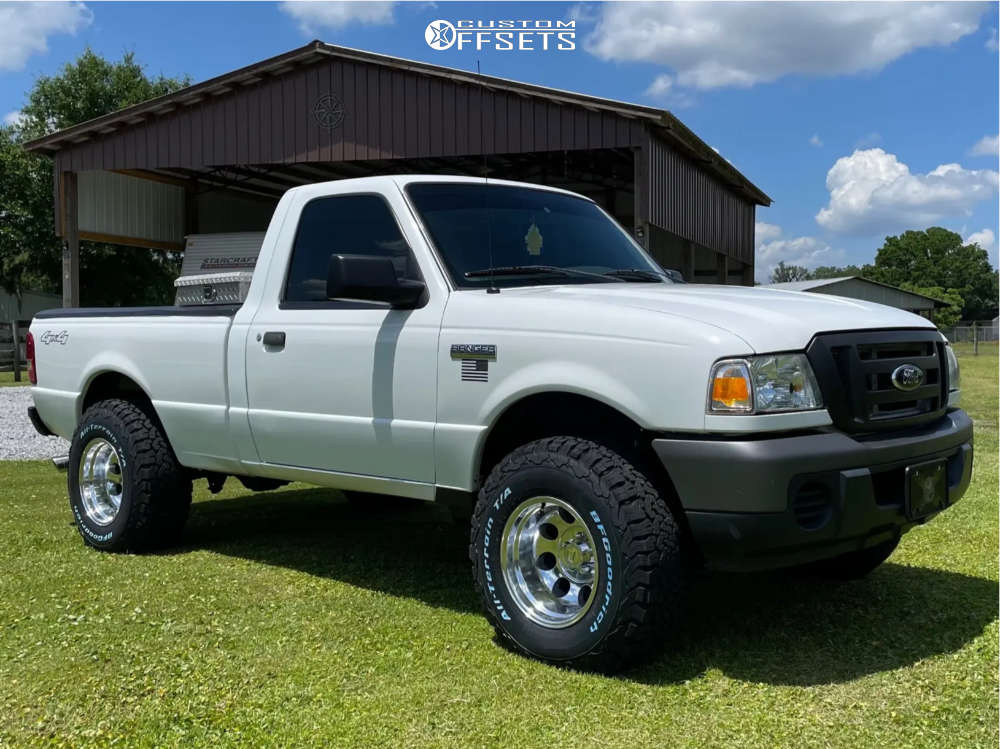2008 Ford Ranger with 15x10 -47 Pro Comp Series 69 and 31/10.5R15 ...