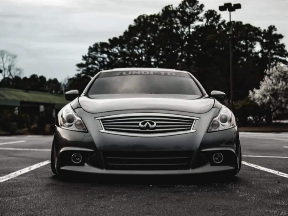 2013 INFINITI G37 with 19x10.5 22 Weds Kranze Vishnu and 235/35R19 Achilles Atr Sport 2 and ...