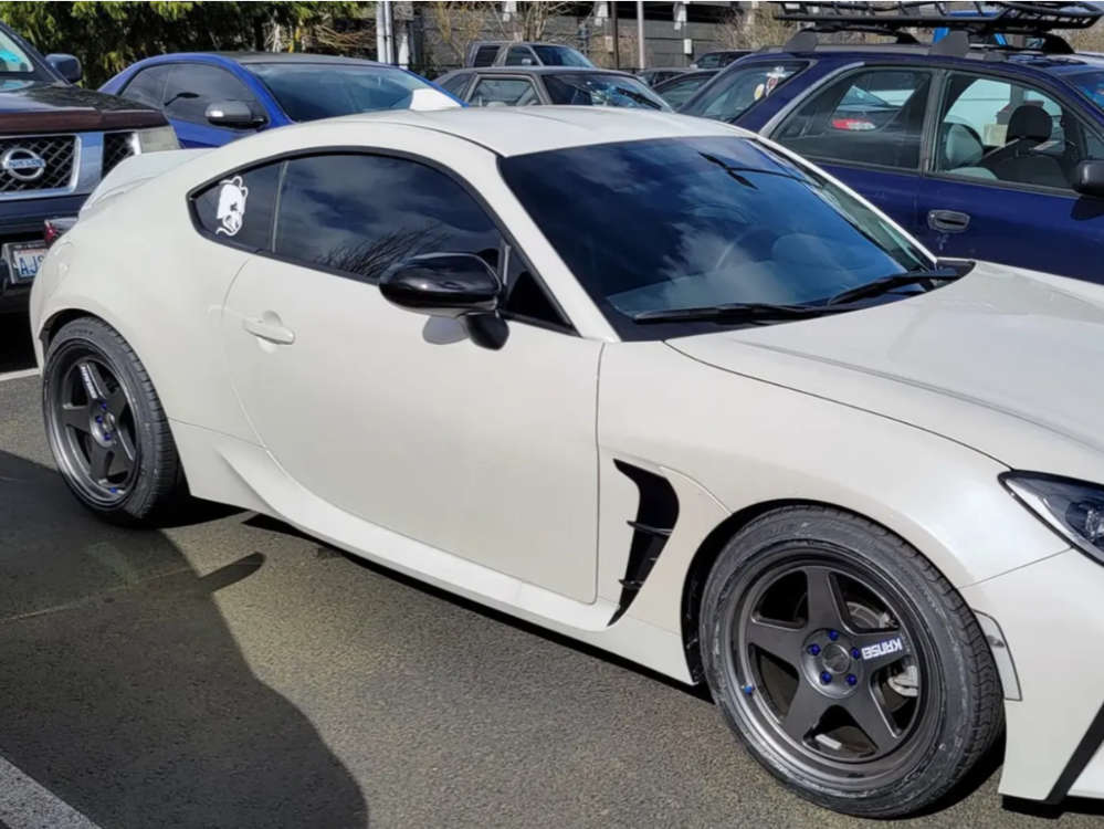 2022 Toyota GR86 with 18x9 35 Kansei Knp and 235/40R18 Goodyear Eagle ...