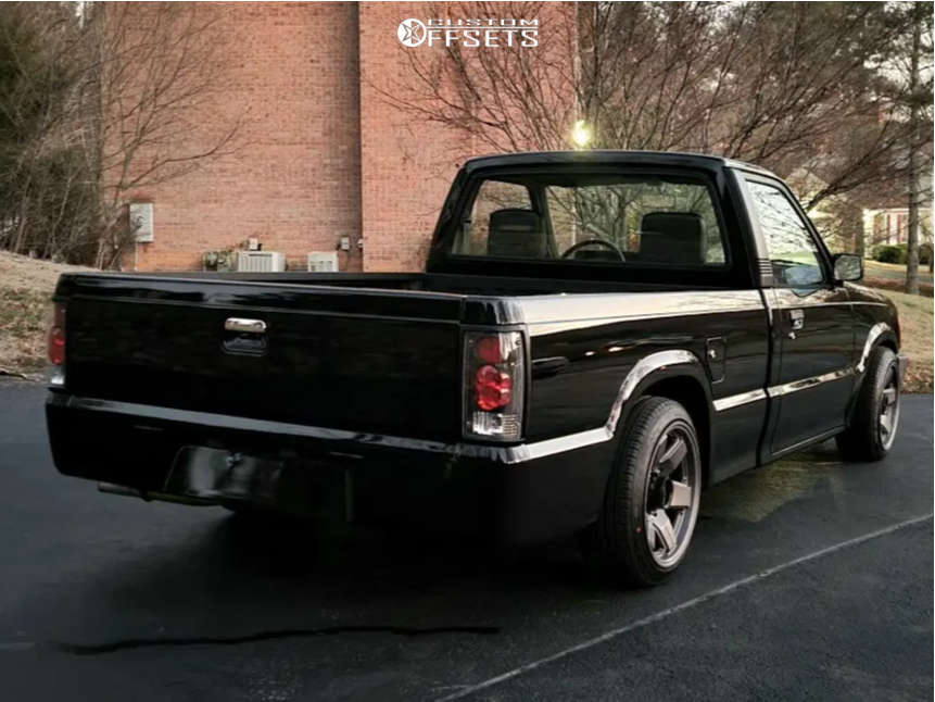 1989 Mazda B2200 with 16x8 0 Raceline Addict and 195/45R16 Nexen Nfera ...