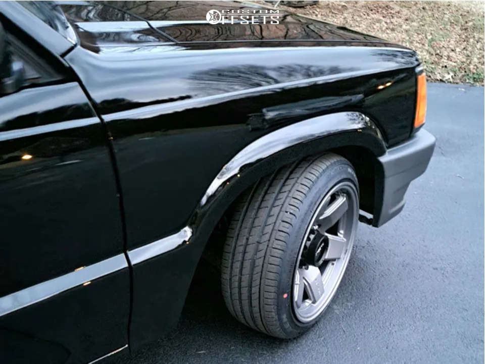 1989 Mazda B2200 with 16x8 0 Raceline Addict and 195/45R16 Nexen Nfera ...