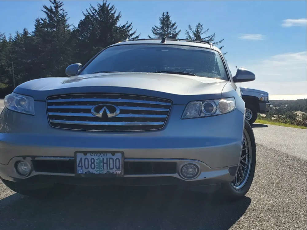 2003 INFINITI FX45 with 20x9 35 XXR 571 and 265/50R20 Nitto Nt421q and ...