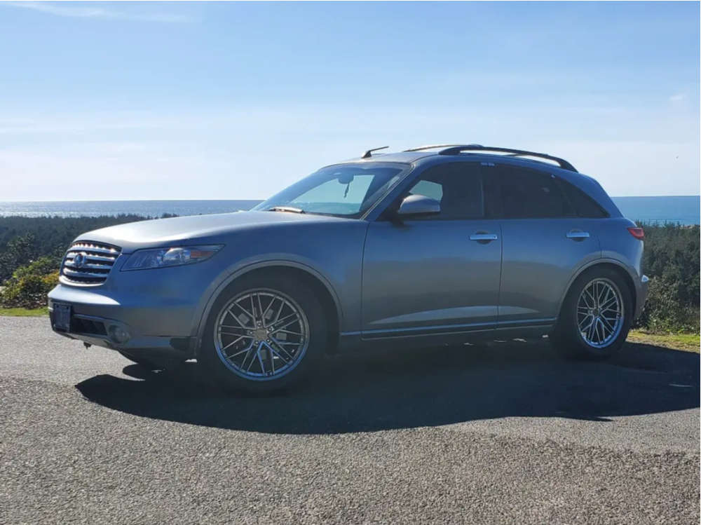 2003 INFINITI FX45 with 20x9 35 XXR 571 and 265/50R20 Nitto Nt421q and ...