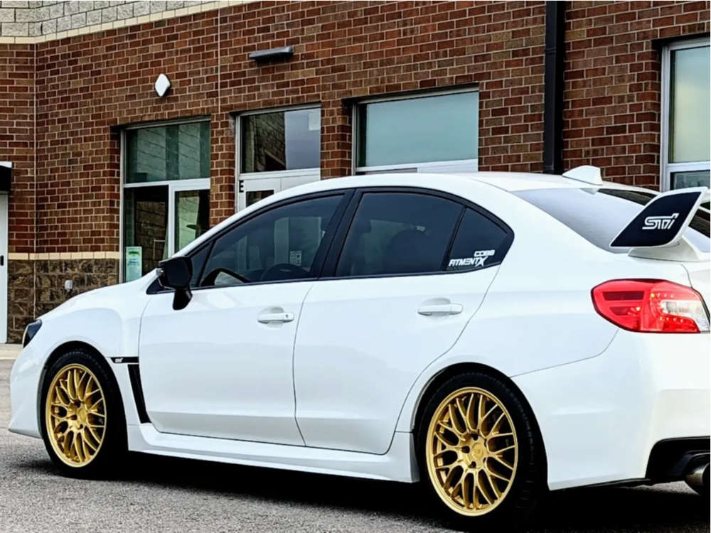 2015 Subaru Wrx Gold Wheels
