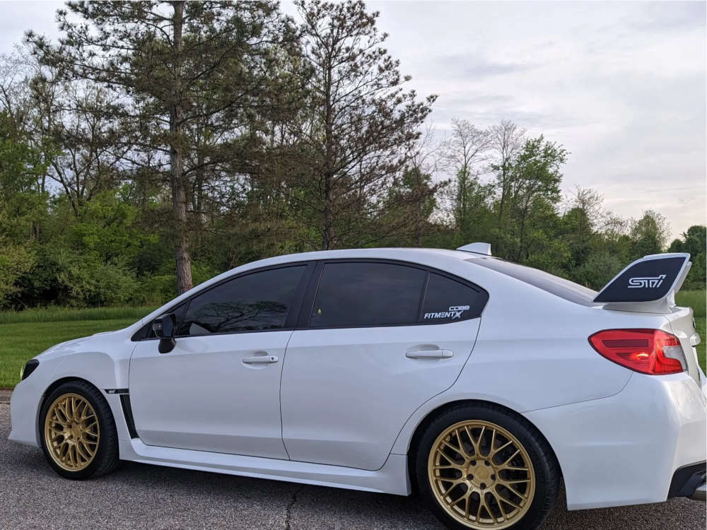 2015 Subaru Wrx Gold Wheels