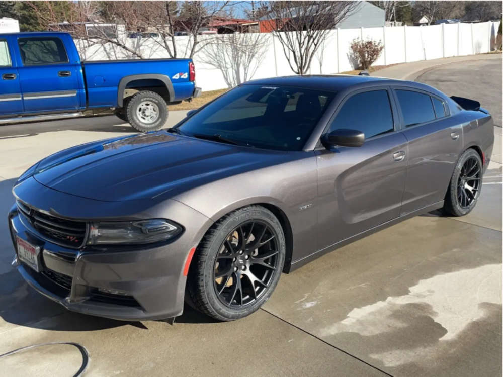 Matte Grey Dodge Charger