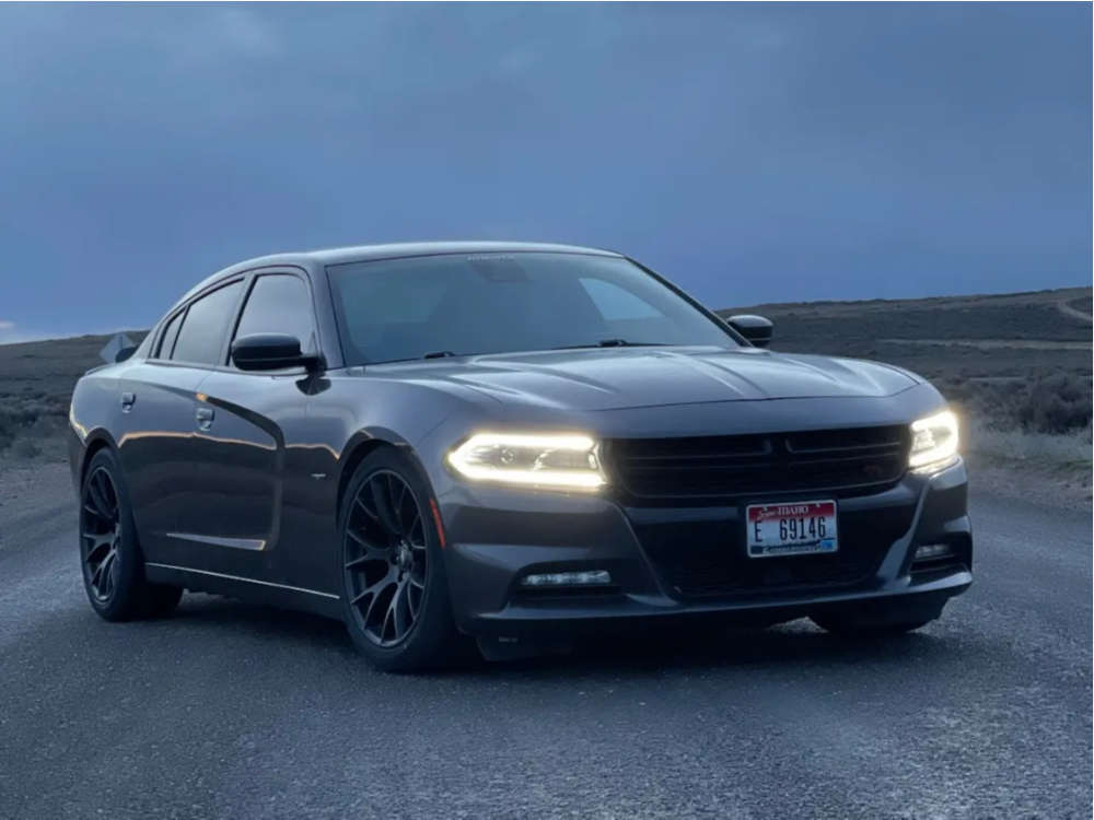 2015 Dodge Charger with 20x9.5 15 Factory Reproductions Fr70 and 275 ...