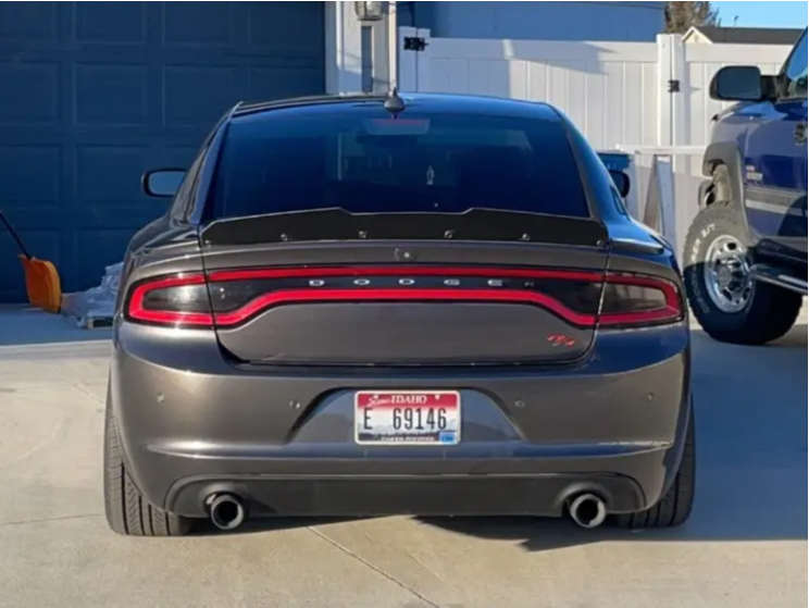 2015 Dodge Charger with 20x9.5 15 Factory Reproductions Fr70 and 275 ...