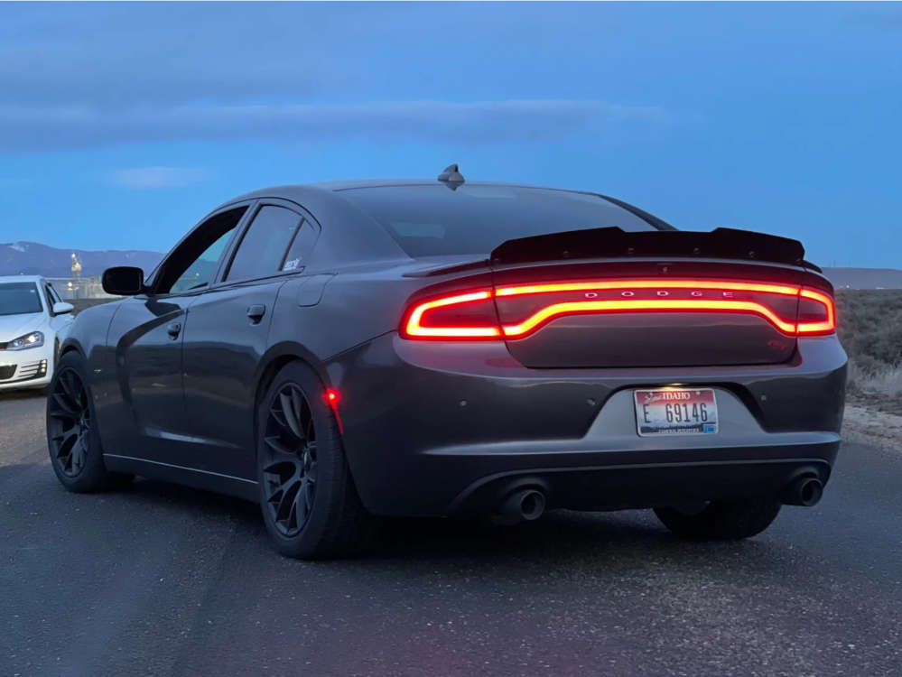 2015 Dodge Charger with 20x9.5 15 Factory Reproductions Fr70 and 275 ...