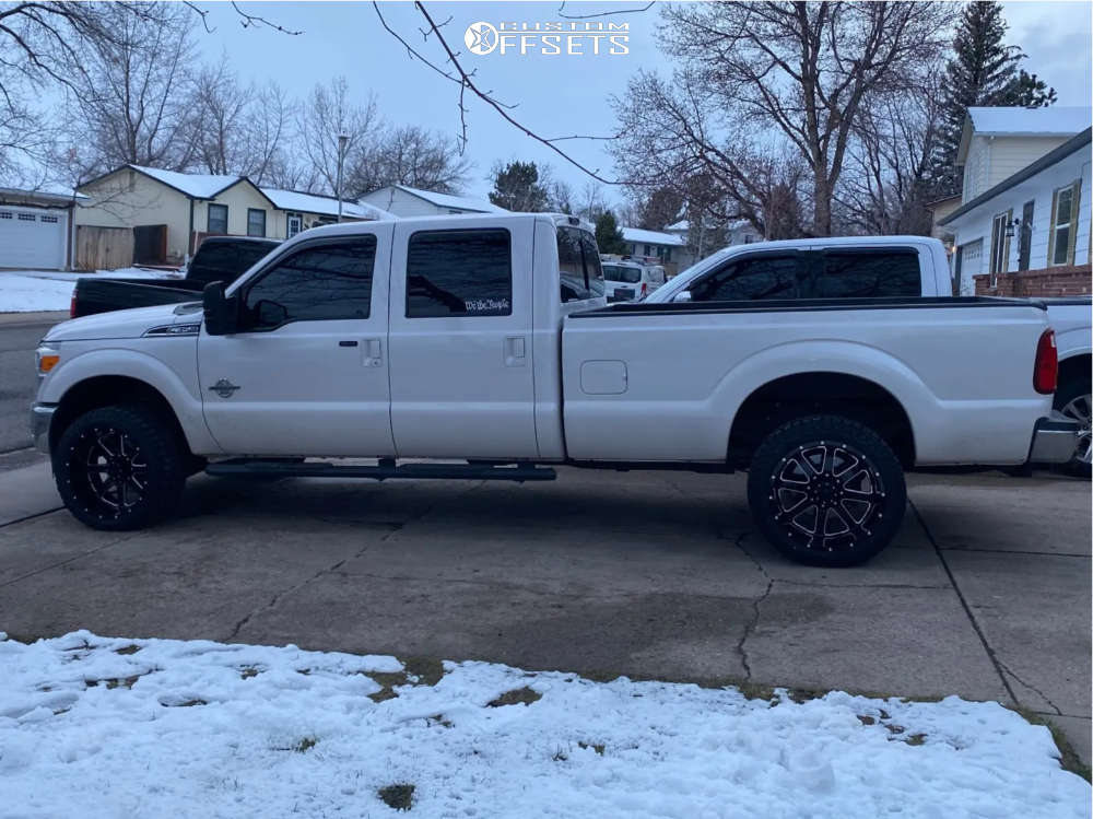 2016 Ford F-350 Super Duty with 22x12 -44 Gear Off-Road Big Block and ...