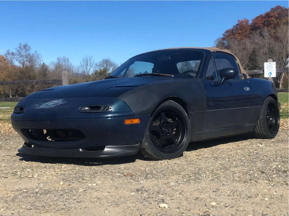 1995 Mazda Miata with 15x8 20 Vors Sp1 and 195/45R15 Arroyo Grand Sport ...