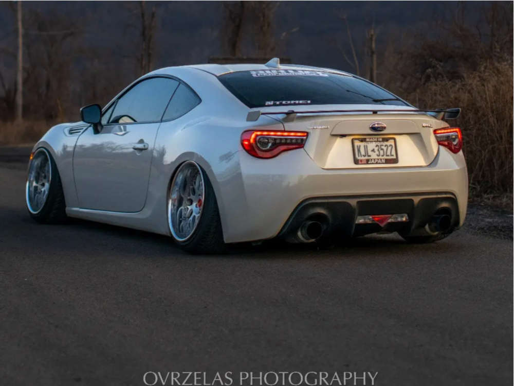 2020 Subaru BRZ with 18x9.5 -10 GMR GS-01 and 215/40R18 Federal Ss595 ...