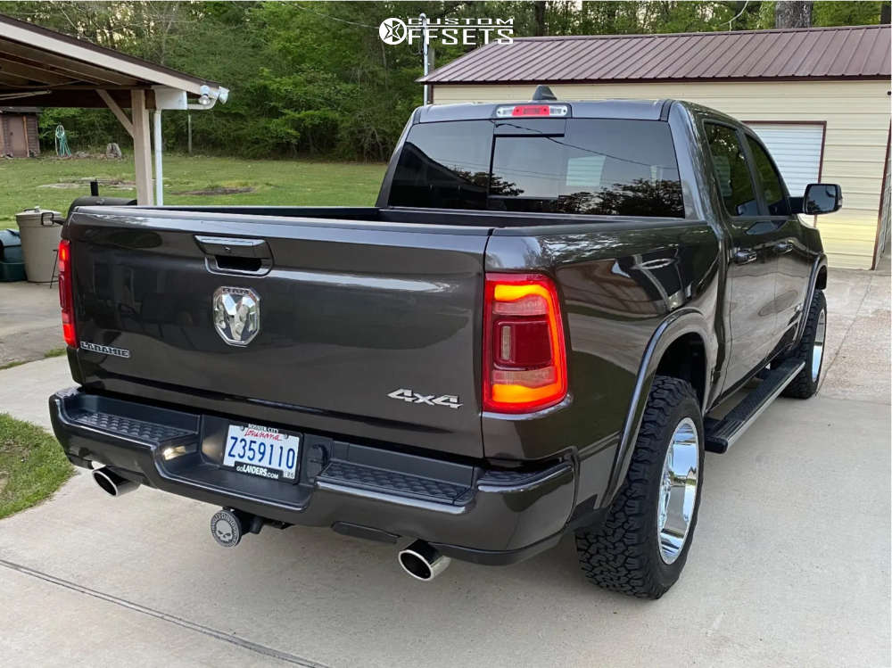 2021 Ram 1500 with 20x10 -25 Vision Spyder and 275/60R20 BFGoodrich All ...