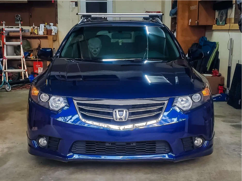 2012 Acura TSX with 18x8.5 35 Aodhan Ah-x and 245/40R18 BFGoodrich G ...