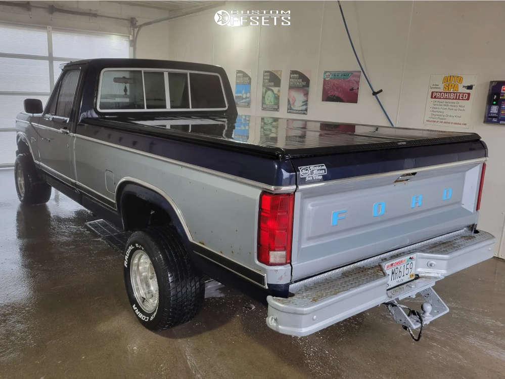 1984 Ford F-150 with 15x10 -47 Pro Comp 69 and 295/50R15 Cooper Cobra ...
