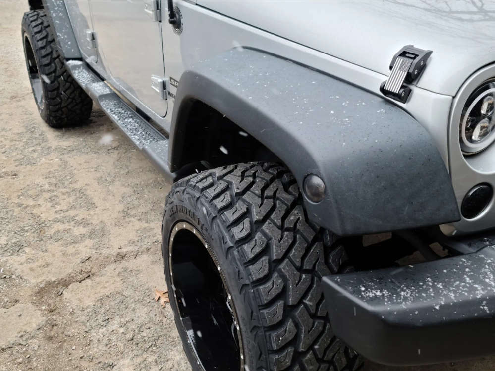 2012 Jeep Wrangler with 20x12 -44 Karma Offroad K25 and 33/12.5R20 ...