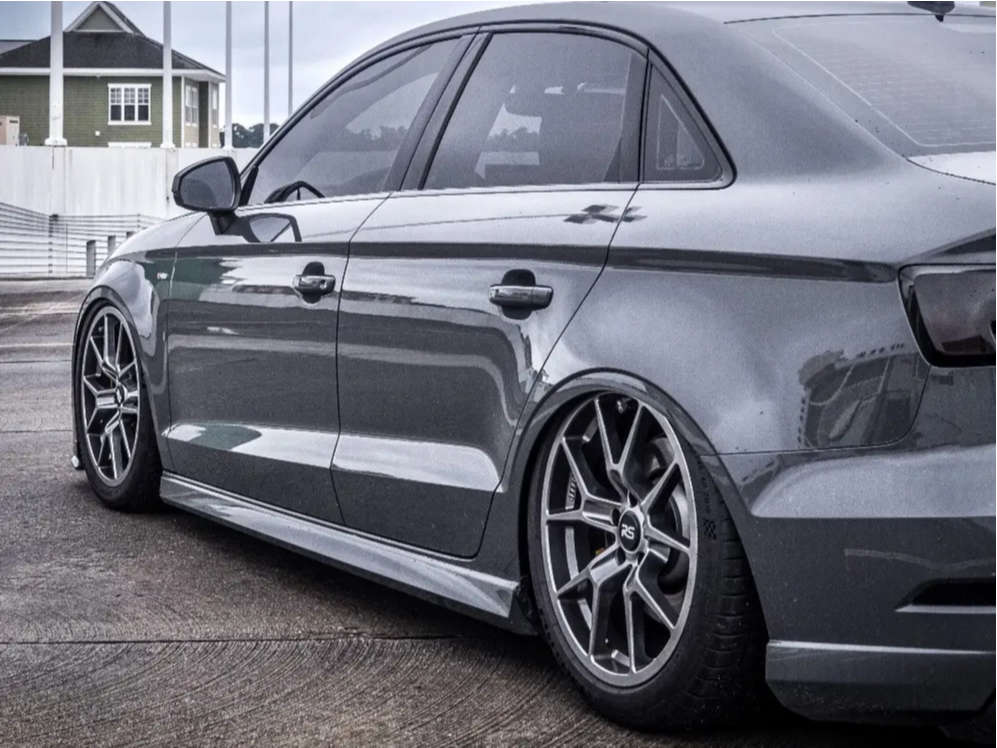 2020 Audi A3 Quattro with 18x8.5 45 Neuspeed Rse10 and 245/40R18 ...