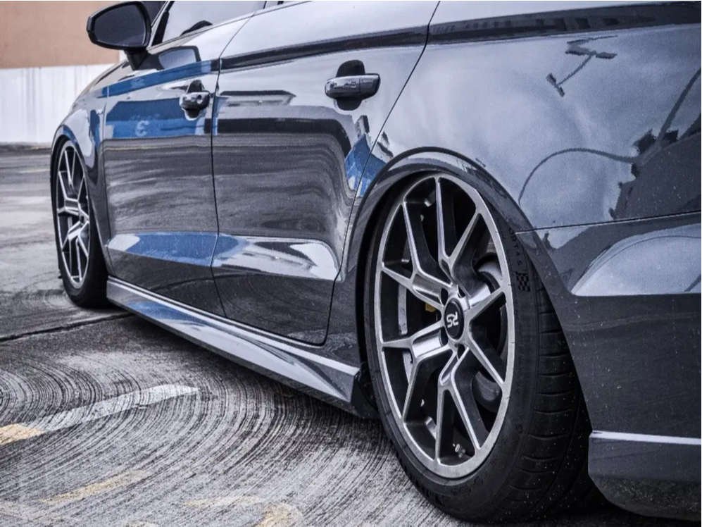 2020 Audi A3 Quattro with 18x8.5 45 Neuspeed Rse10 and 245/40R18 ...