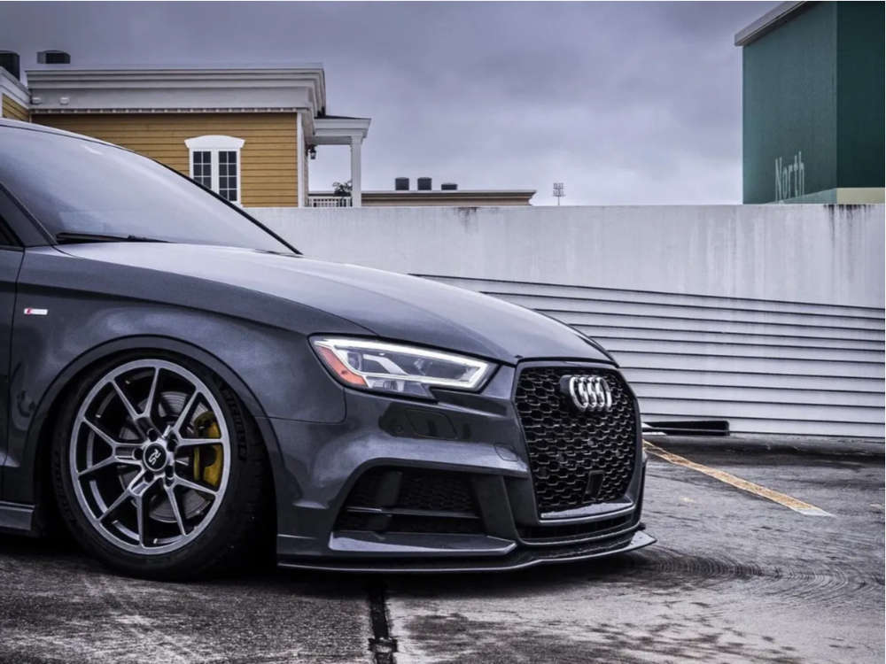 2020 Audi A3 Quattro with 18x8.5 45 Neuspeed Rse10 and 245/40R18 ...