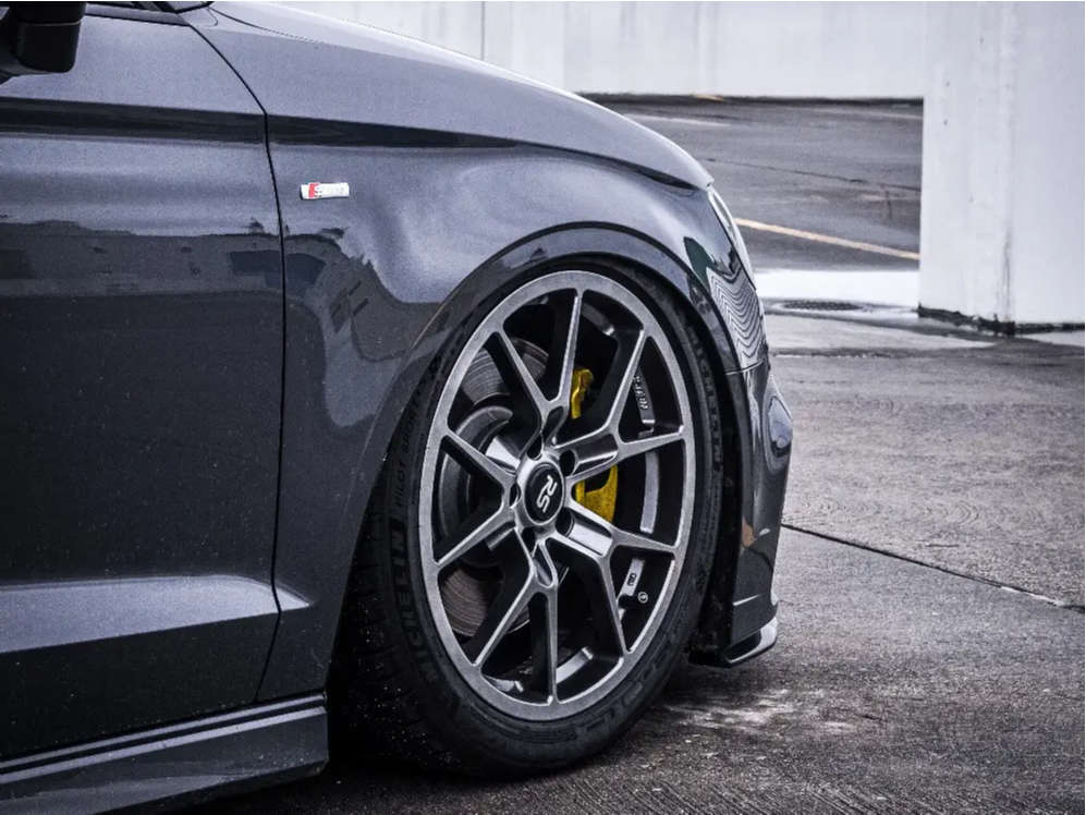 2020 Audi A3 Quattro with 18x8.5 45 Neuspeed Rse10 and 245/40R18 ...