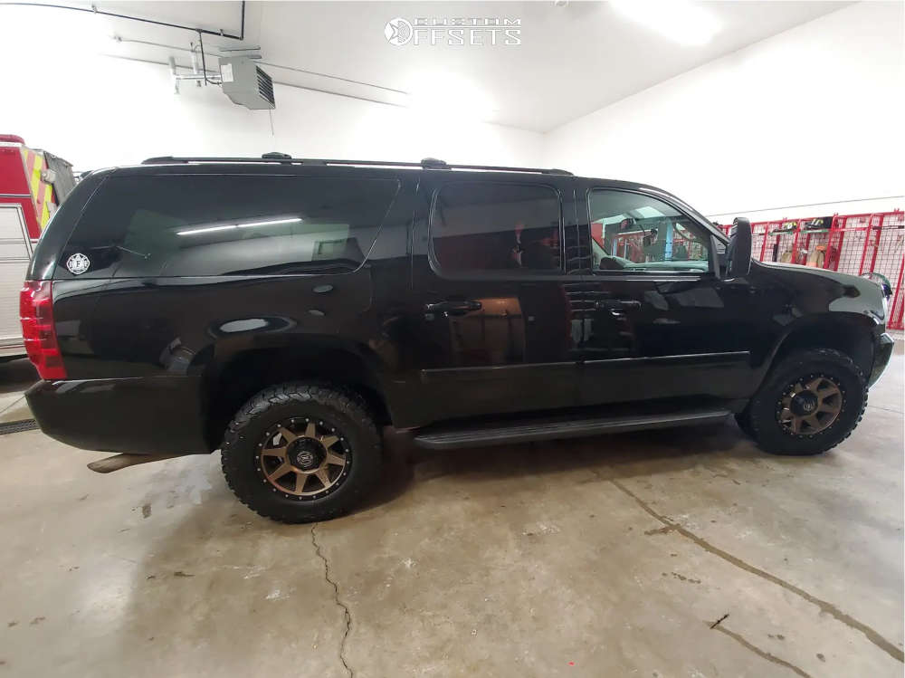 2007 Chevrolet Suburban 2500 with 17x8.5 13 Icon Alloys Rebound and 265 ...