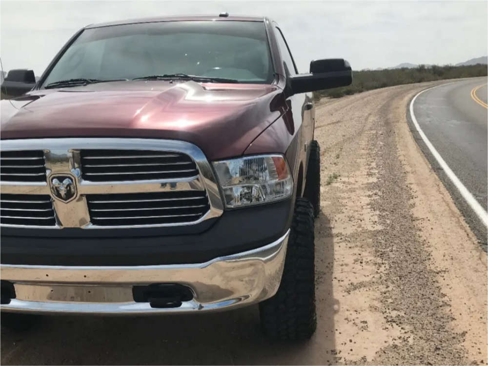 2017 Ram 1500 with 20x10 -24 Xtreme Force Xf10 and 35/12.5R20 Americus ...