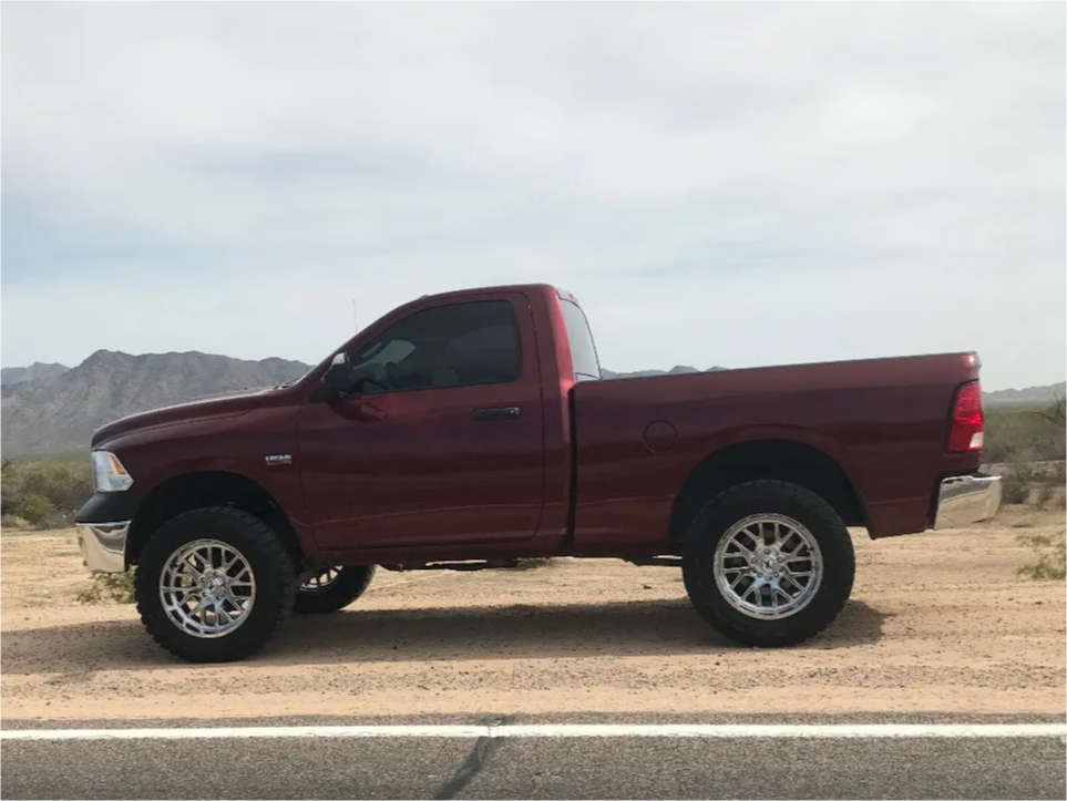 2017 Ram 1500 with 20x10 -24 Xtreme Force Xf10 and 35/12.5R20 Americus ...