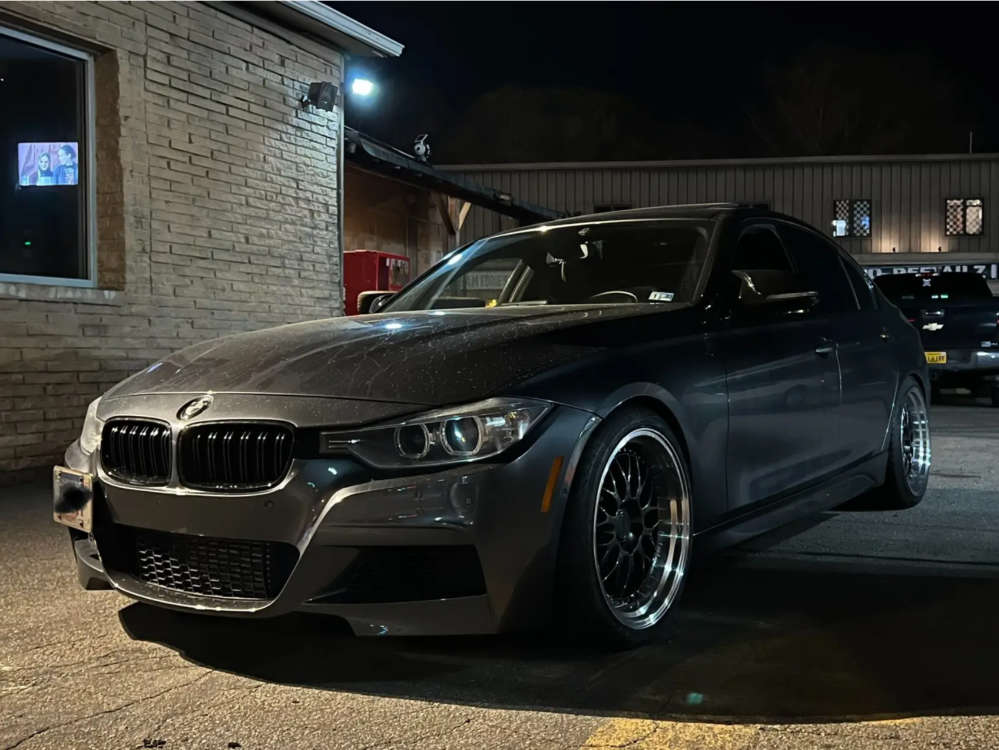 2013 BMW 335i with 19x9.5 35 ESR Sr01 and 255/55R19 Achilles Atr Sport ...