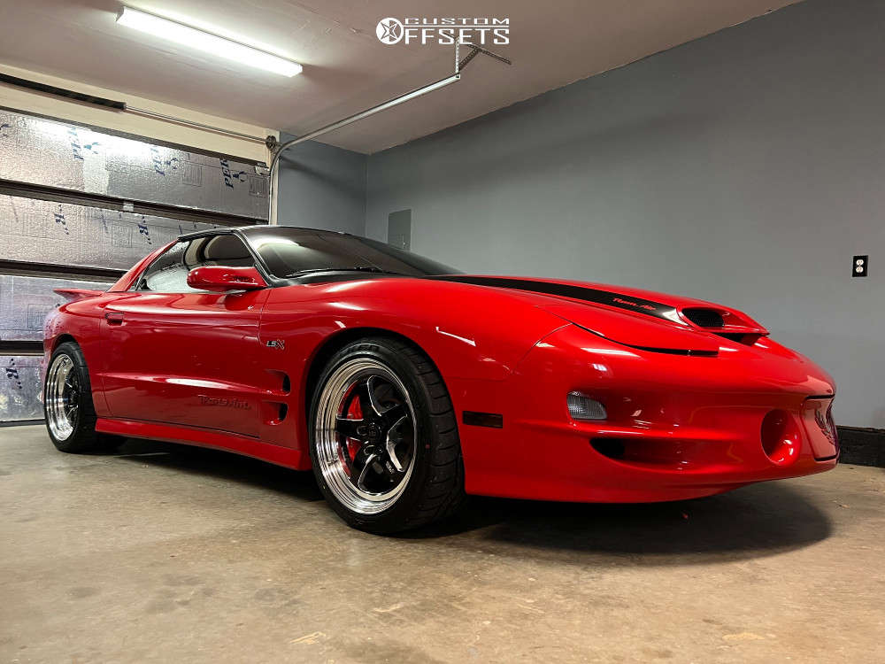 1998 Pontiac Firebird with 18x10 41 Weld Racing S71 and 275/35R18 ...