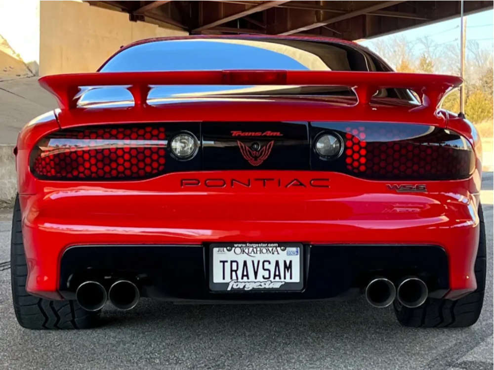 1998 Pontiac Firebird with 18x10 41 Weld Racing S71 and 275/35R18 ...