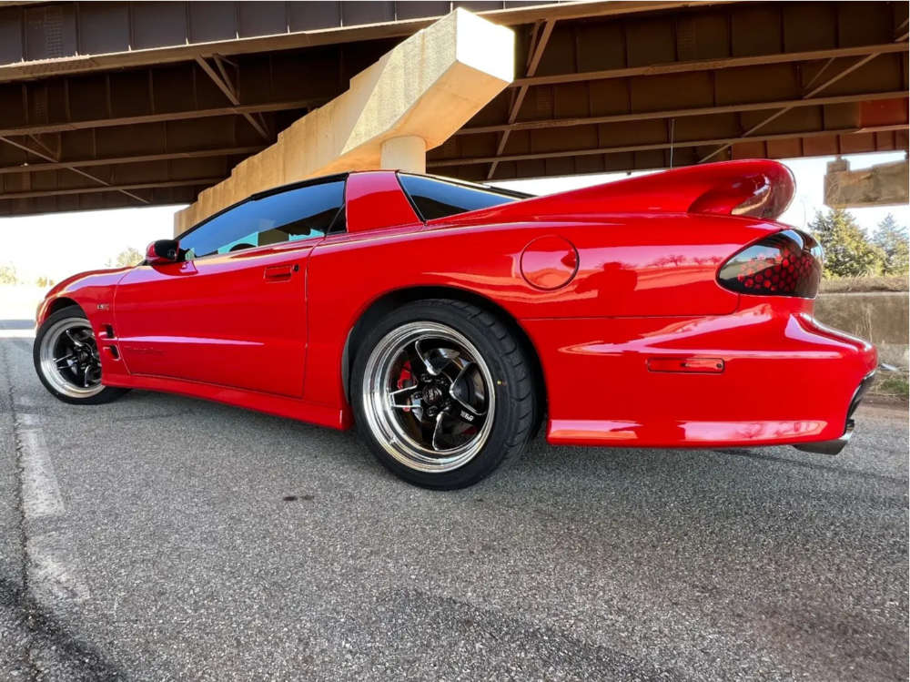 1998 Pontiac Firebird with 18x10 41 Weld Racing S71 and 275/35R18 ...