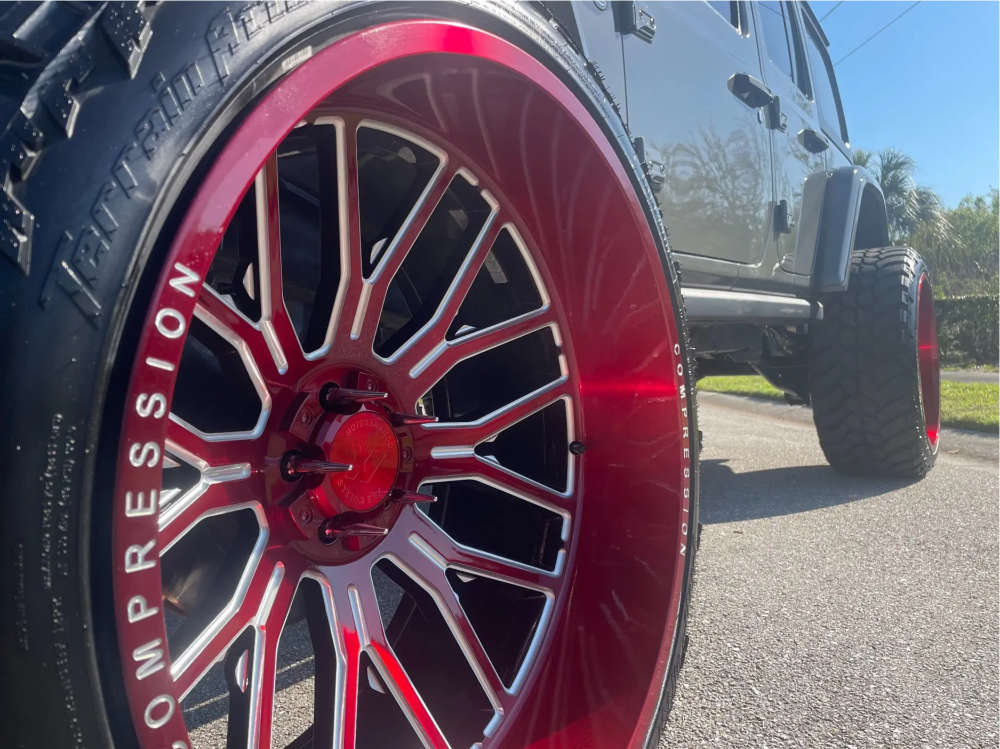 2019 Jeep Wrangler with 26x14 -76 Axe Offroad Ax6.2 and 37/13.5R26 AMP ...