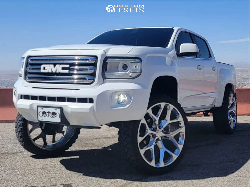 2018 GMC Canyon with 26x10 24 Factory Reproductions Fr59 and 35/13.5R26 ...