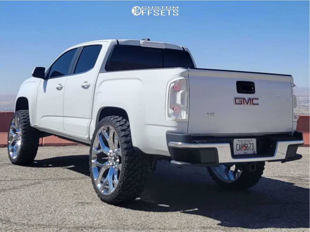 2018 GMC Canyon with 26x10 24 Factory Reproductions Fr59 and 35/13.5R26 ...