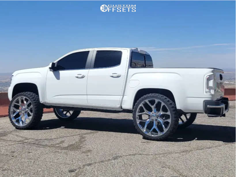 2018 GMC Canyon with 26x10 24 Factory Reproductions Fr59 and 35/13.5R26 ...