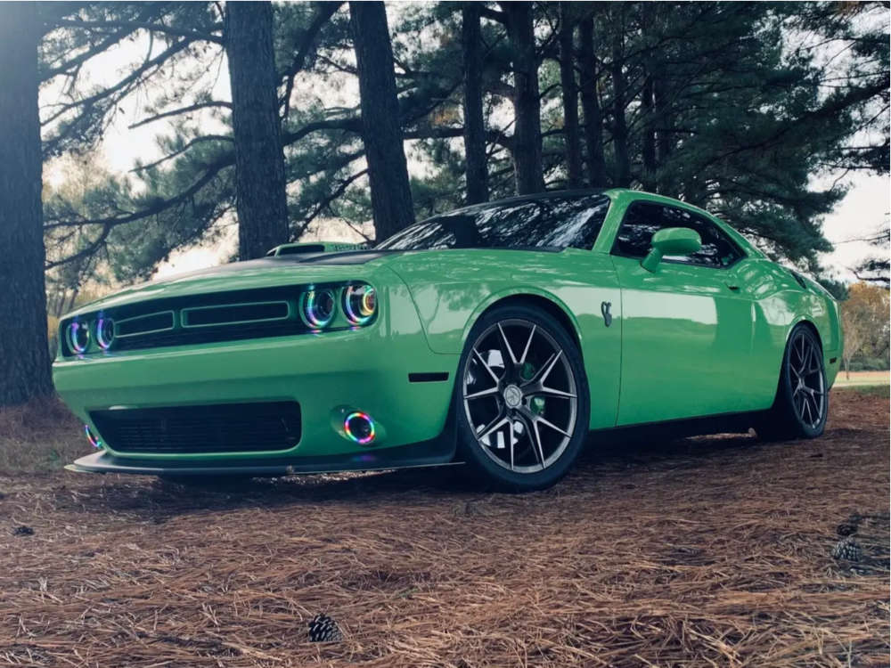 Dodge Challenger Verde Hellcat