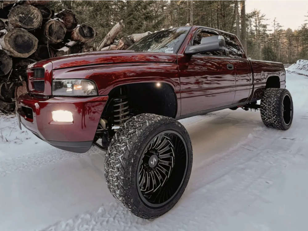 2002 Dodge Ram 2500 with 24x14 -81 ARKON OFF-ROAD Alexander and 35/15 ...